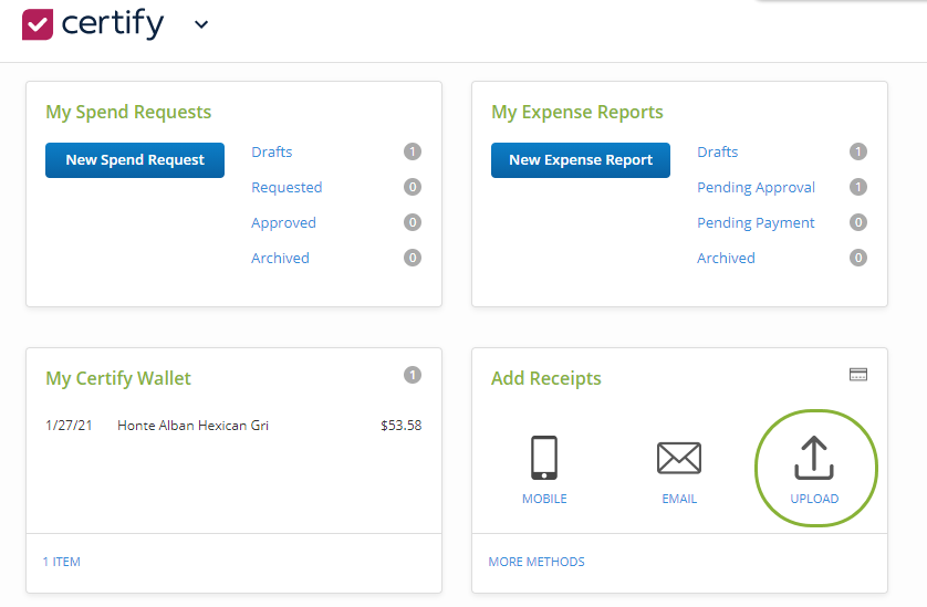 Creating and Submitting an Invoice Report – Certify Help Center