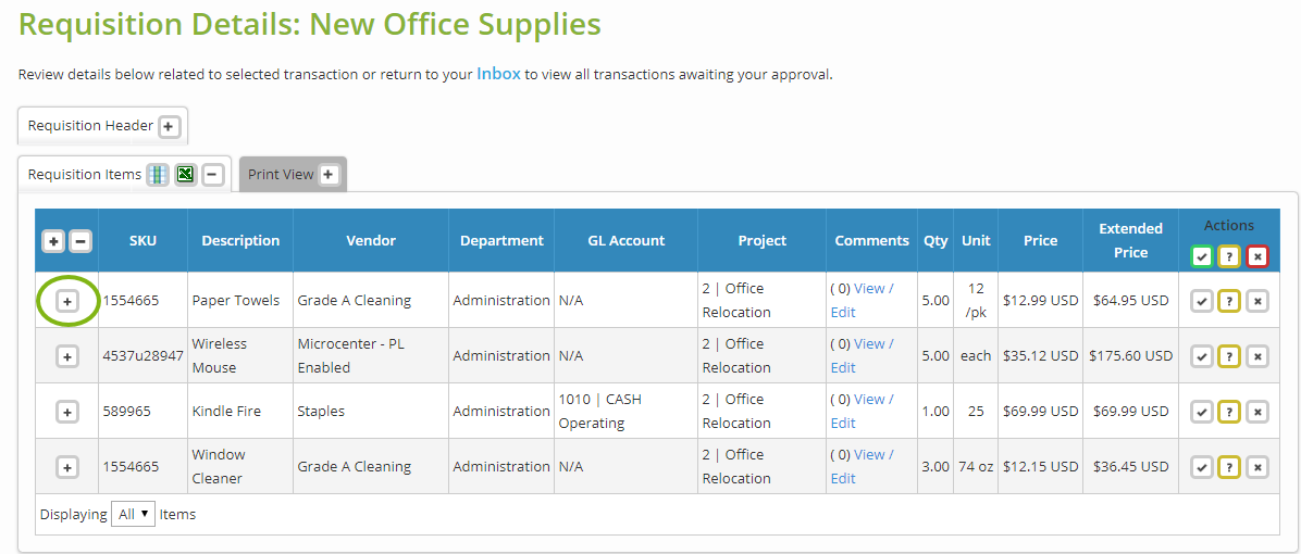 Approving a Requisition – Certify Help Center