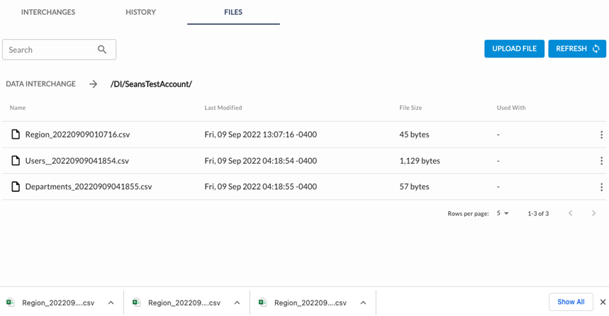 Managing Data Interchanges – Emburse Professional Help Center