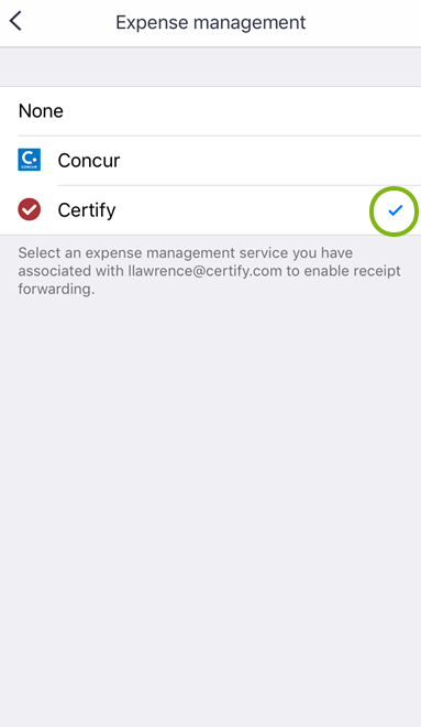 Lyft Receipt Integration – Certify Help Center