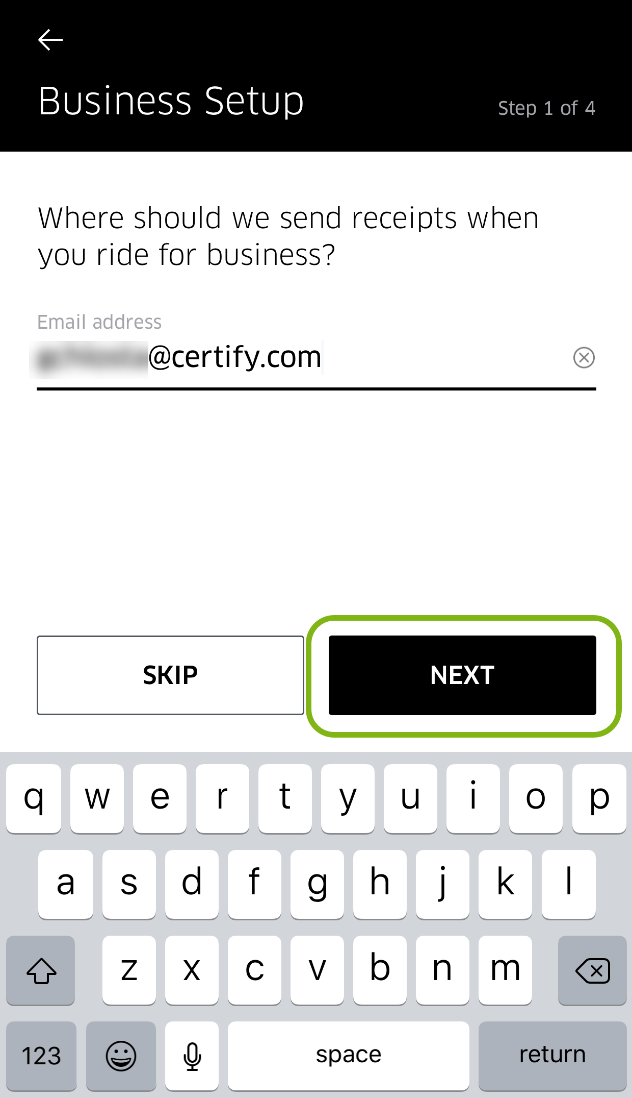 Uber Receipt Integration – Certify Help Center