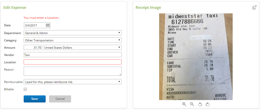 Editing Receipts & Expenses in the Wallet – Certify Help Center