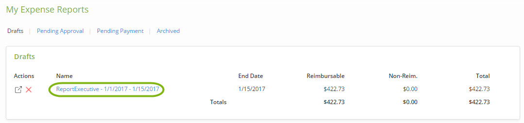 Manually Attaching a Receipt to an Existing Expense Line – Certify Help ...