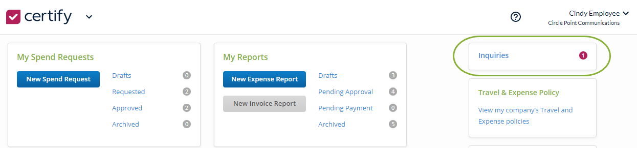 Replying to an Inquiry – Certify Help Center