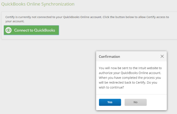Using the QuickBooks Online Sync – Certify Help Center