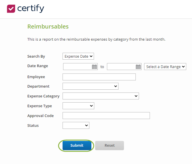Creating and Running a Custom Report – Certify Help Center