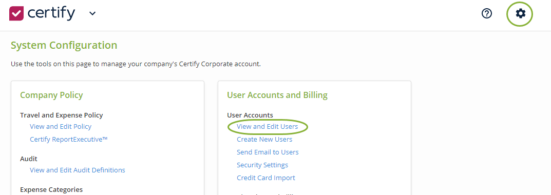 Resetting a User's Password – Certify Help Center