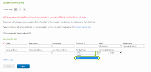 Adding Pay By Check for New and Existing Users – Certify Help Center
