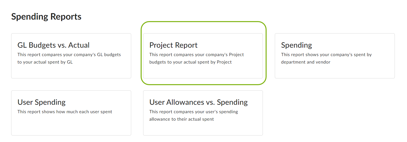 Managing Project Budgets – Emburse Professional Help Center
