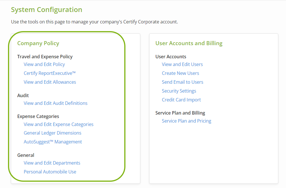 System Configuration Overview – Certify Help Center