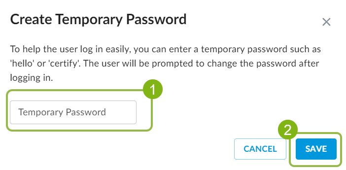 Resetting a User's Password – Emburse Professional Help Center