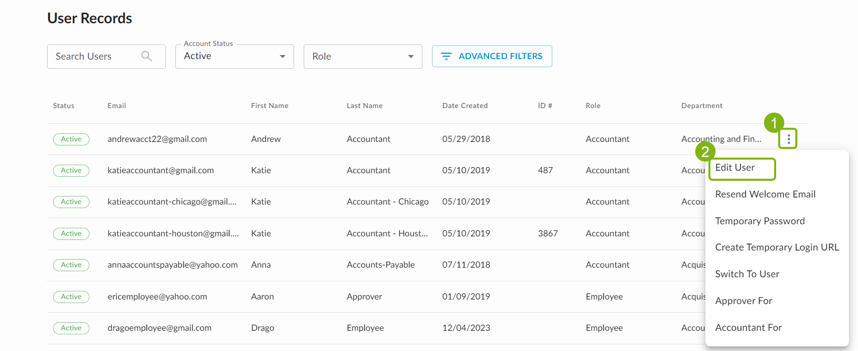 Enable the Locked Approval Workflow – Emburse Professional Help Center